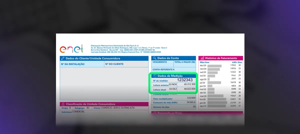 Entendiendo la Factura de Luz:¿Dónde encontrar el número del medidor?